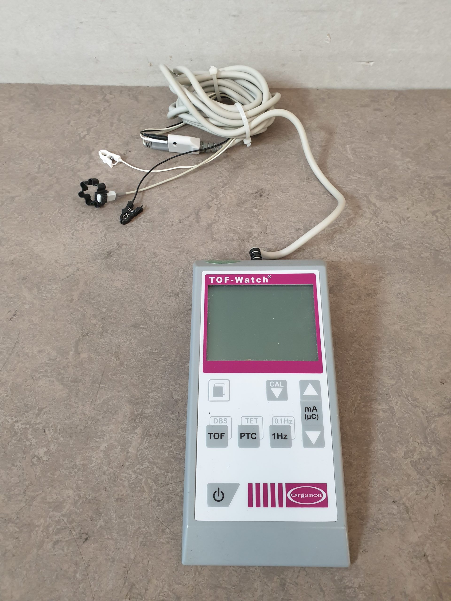 Organon TOF-Watch Objective Neuromuscular Transmission Monitor – MTC ...