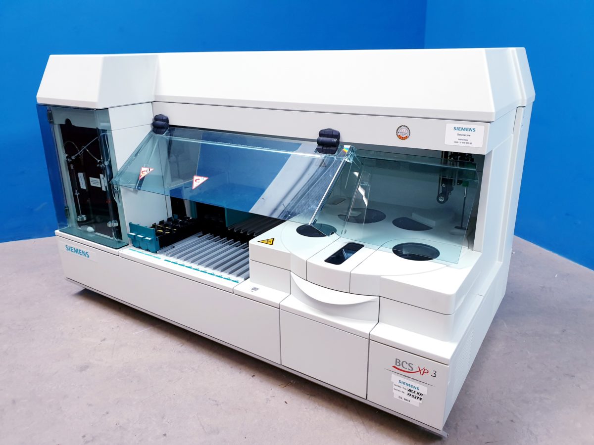 Siemens BCS XP Hemostasis Hematology Clotting Blood Analyzer – MTC ...
