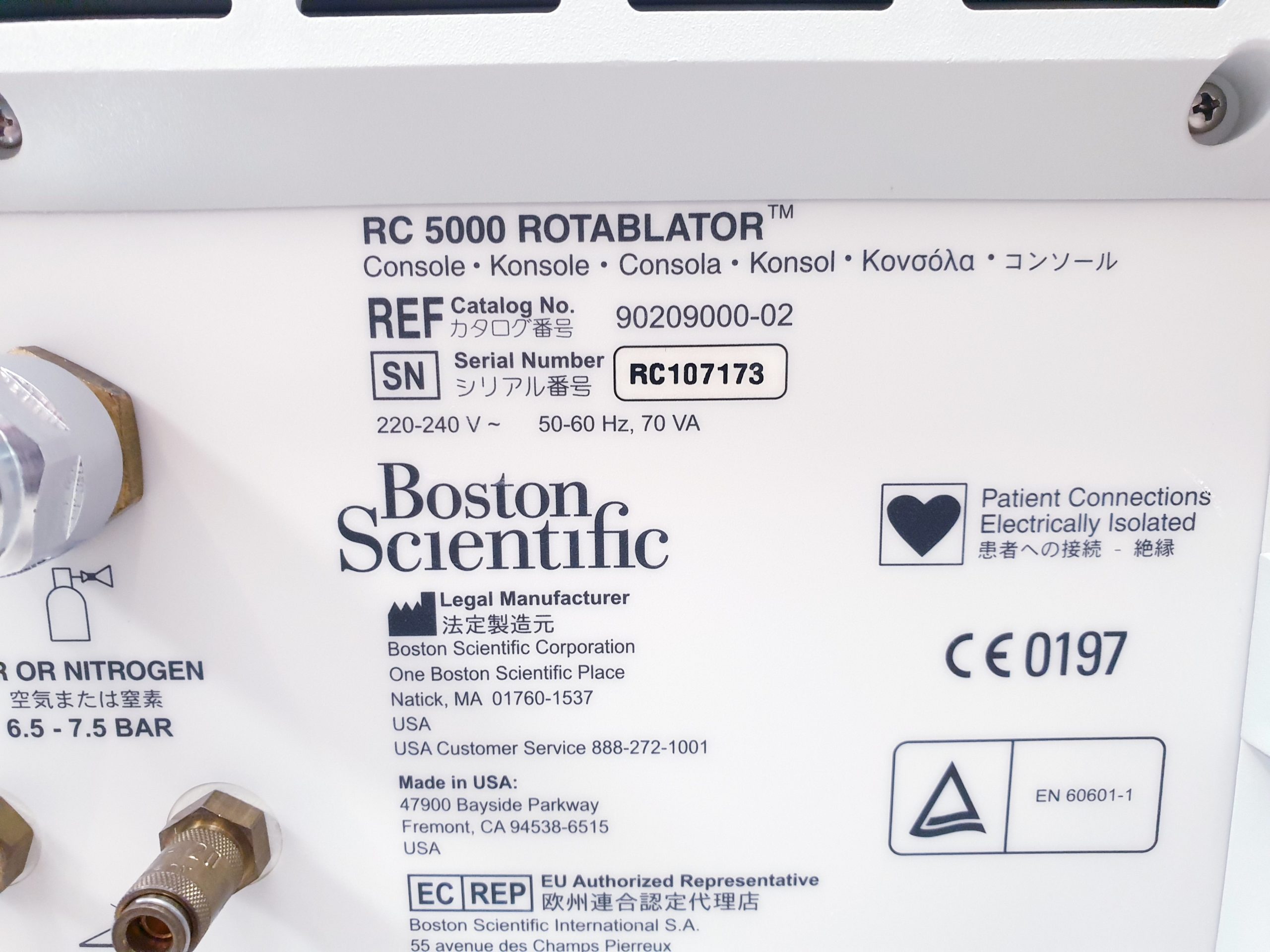 Boston Scientific RC 5000 Rotablator Rotations-Angioplastie-Konsole ...