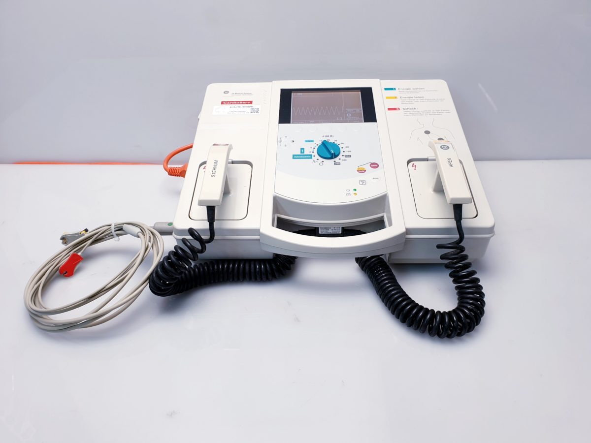 GE Hellige Cardioserv Defibrillator Hellige Cardioserv Defibrillator ...