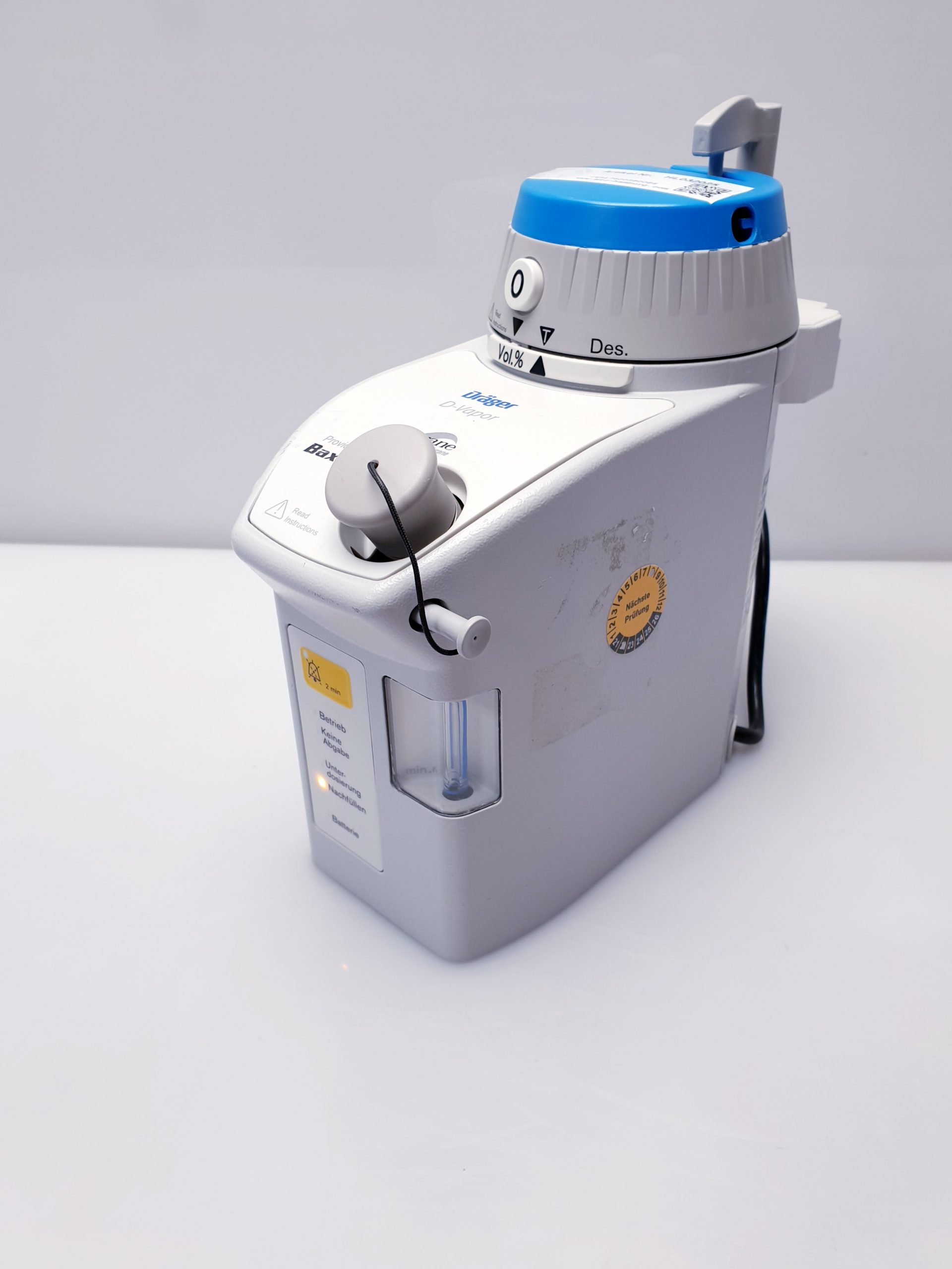 Dräger D vapor suprane desflurane – MTC Hamburg - Gebrauchte Medizintechnik