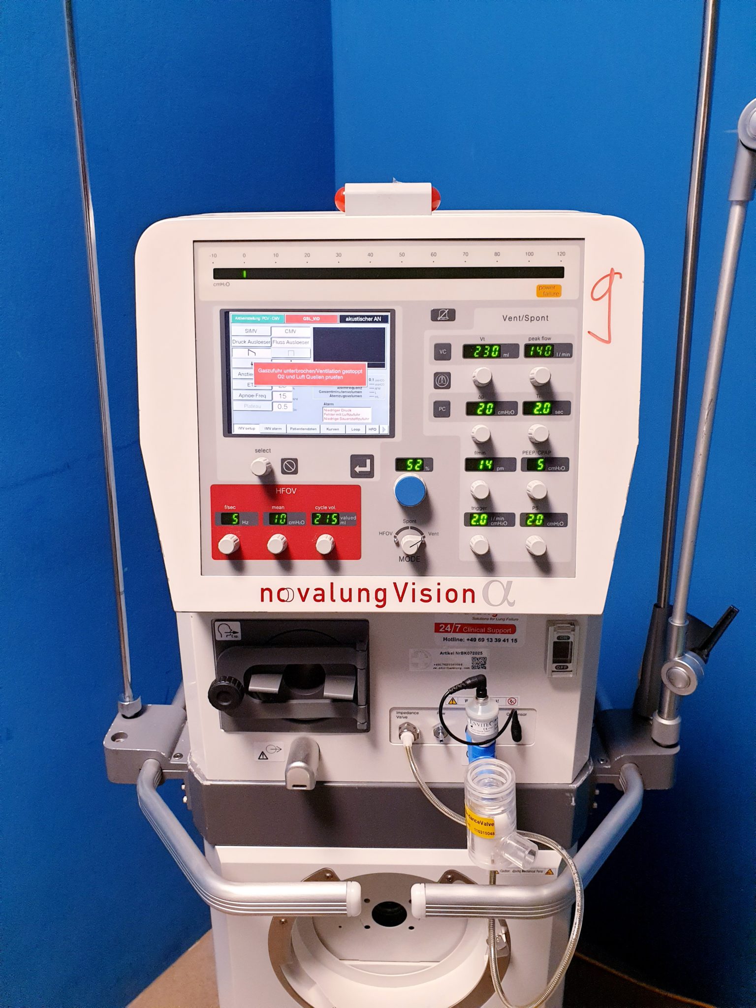 NOVALUNG Vision Alpha HIGH FREQUENCY OSCILLATORY VENTILATION – MTC ...