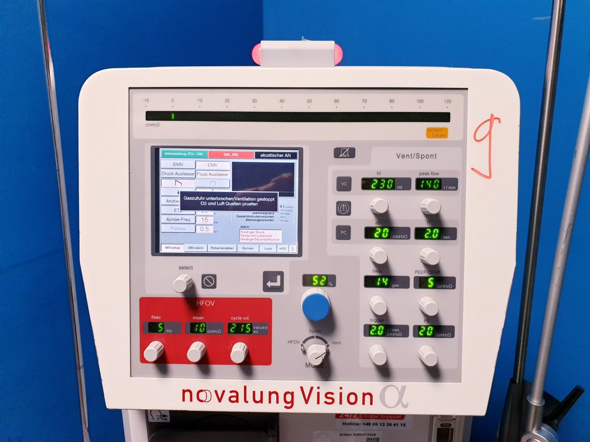 NOVALUNG Vision Alpha HIGH FREQUENCY OSCILLATORY VENTILATION – MTC ...