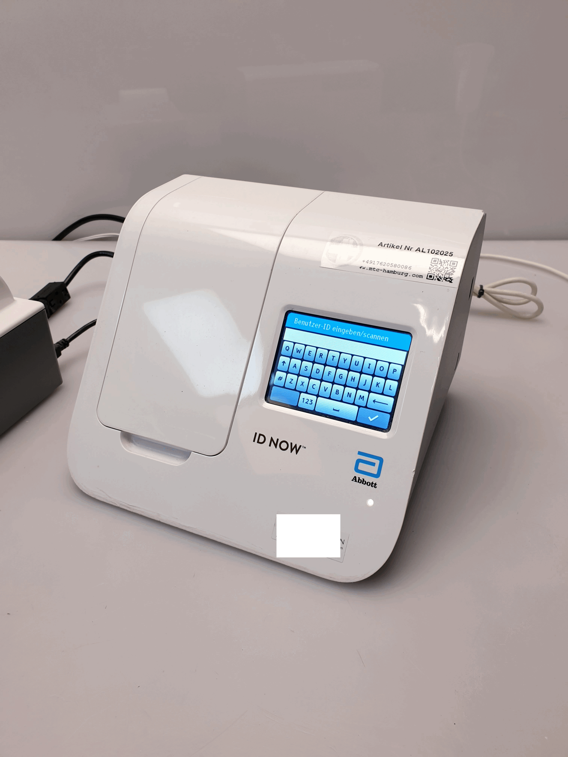 Abbott ID NOW Immuntest-Analysegerät – MTC Hamburg - Gebrauchte ...