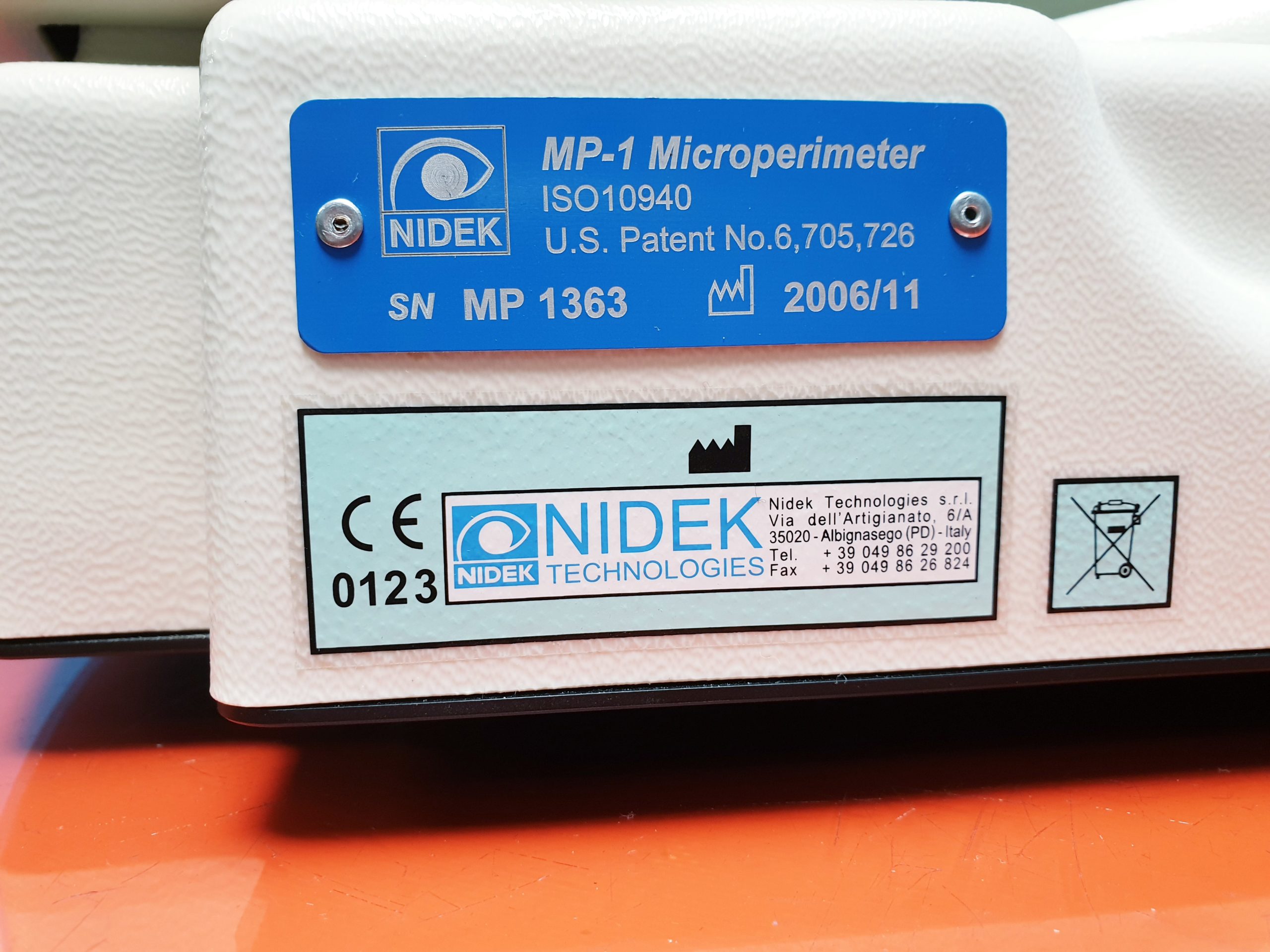 Nidek MP-1 Retinal Microperimeter – MTC Hamburg - Gebrauchte Medizintechnik