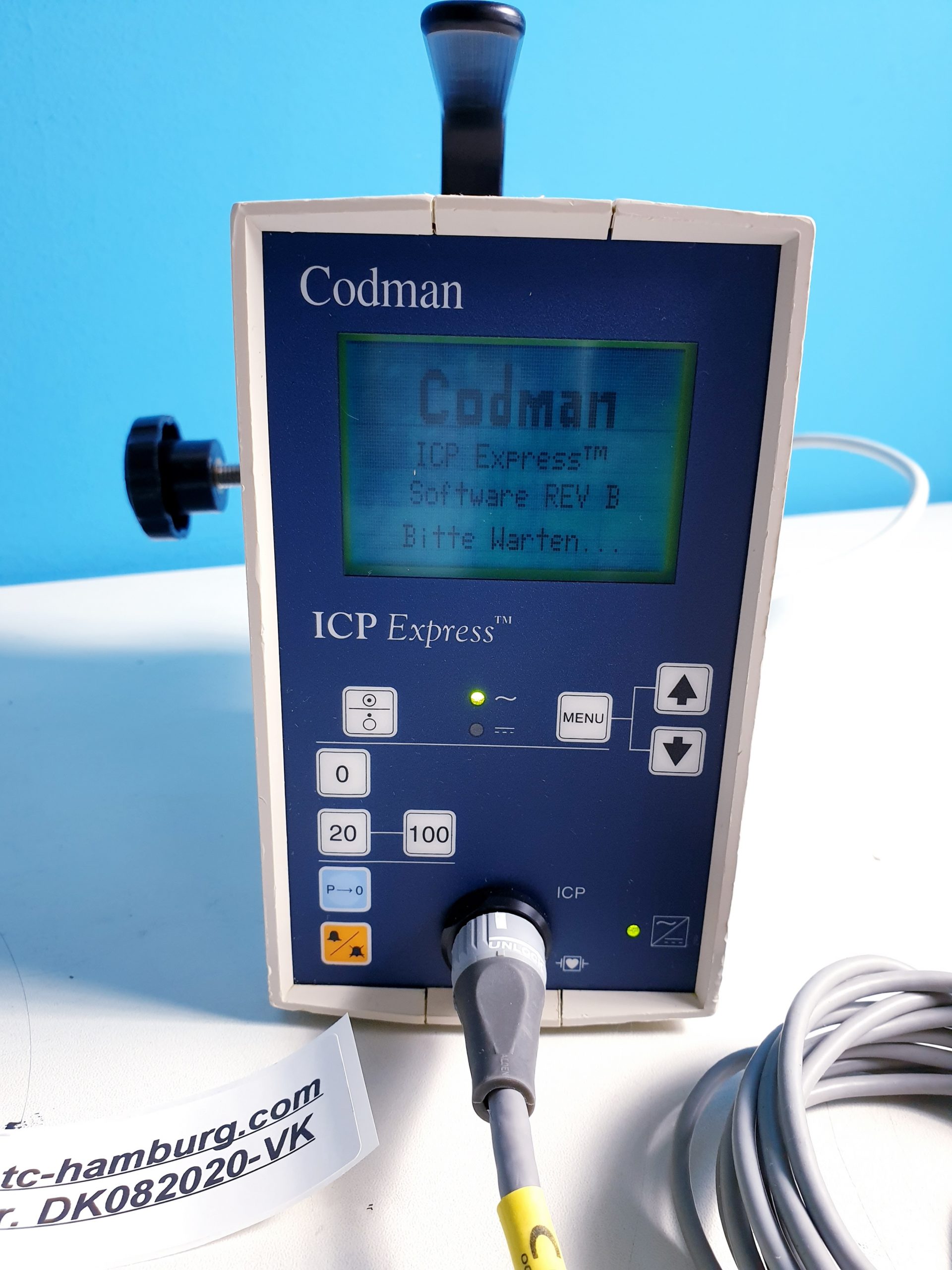 CODMAN 82-6635 ICP EXPRESS MIT KABEL – MTC Hamburg – Gebrauchte ...