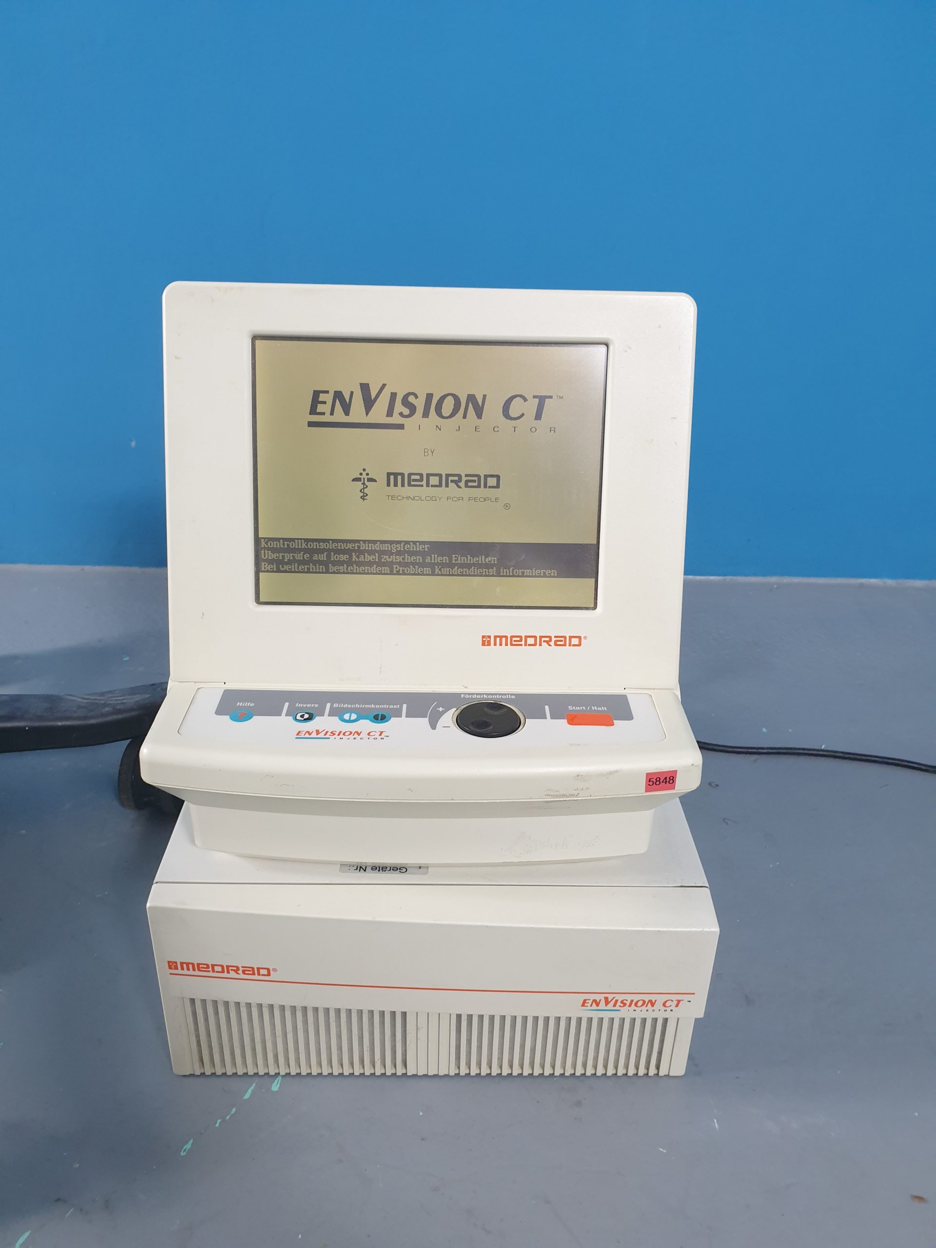 Medrad Envision CT Injektor EDU700 & ECT 700 With Injector – MTC ...