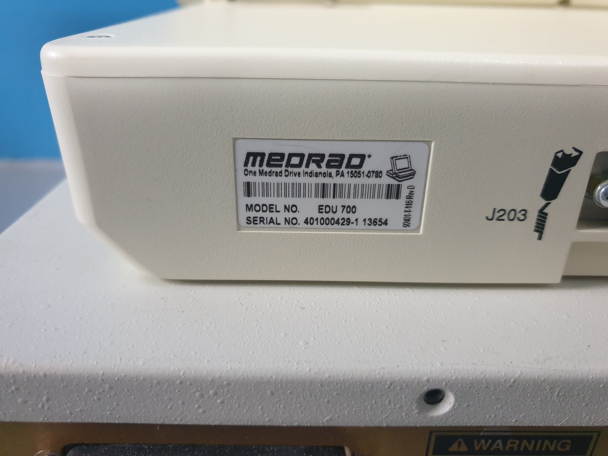 Medrad Envision CT Injektor EDU700 & ECT 700 With Injector – MTC ...