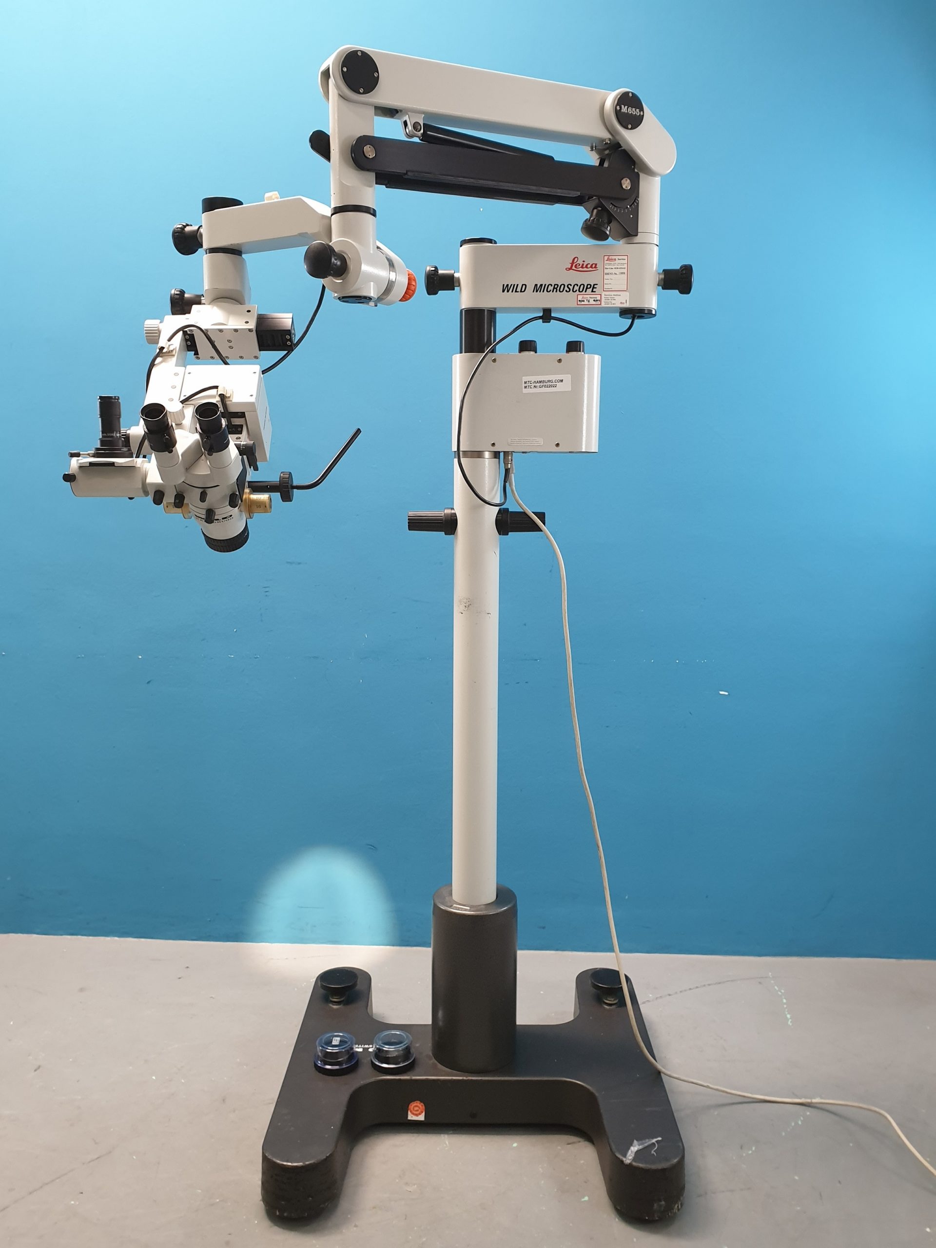 LEICA WILD M655 OP-Mikroskop // Wild Heerbrugg M655 Microscope F=250 ...