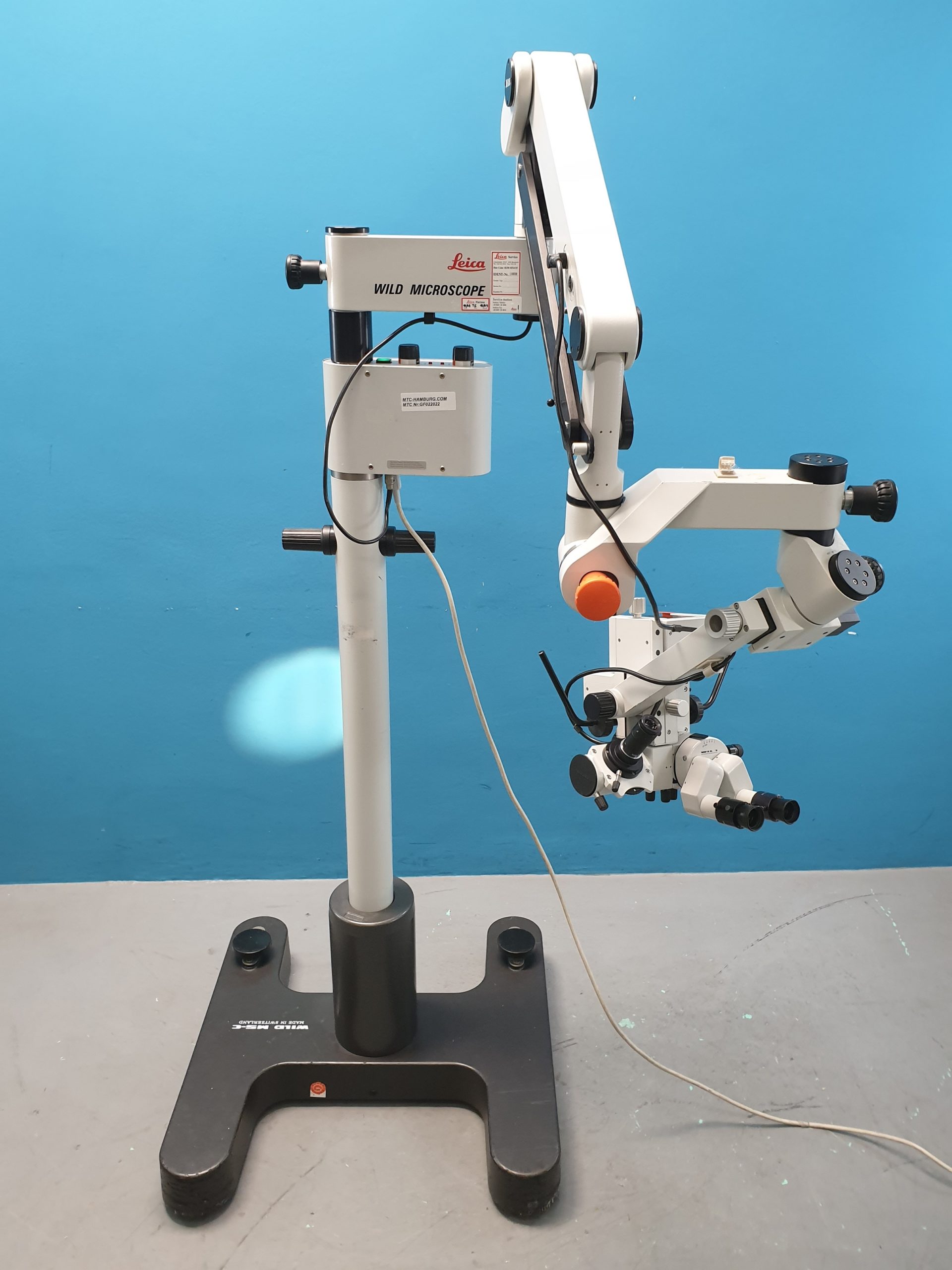 LEICA WILD M655 OP-Mikroskop // Wild Heerbrugg M655 Microscope F=250 ...