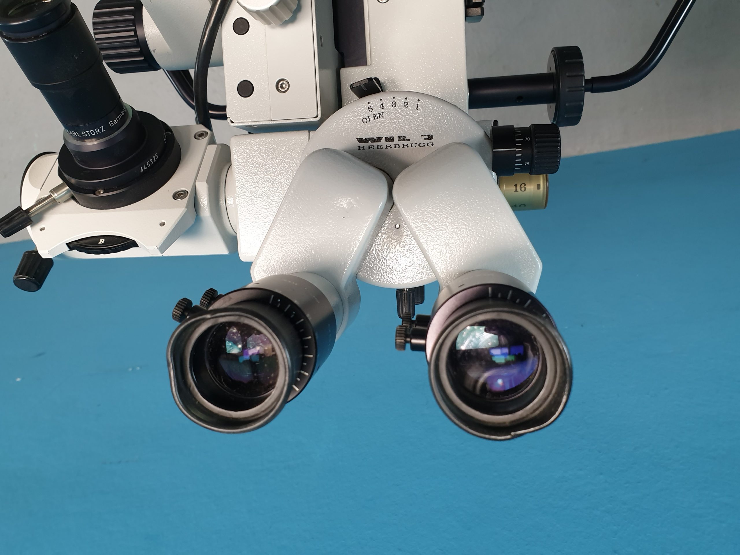 LEICA WILD M655 OP-Mikroskop // Wild Heerbrugg M655 Microscope F=250 ...