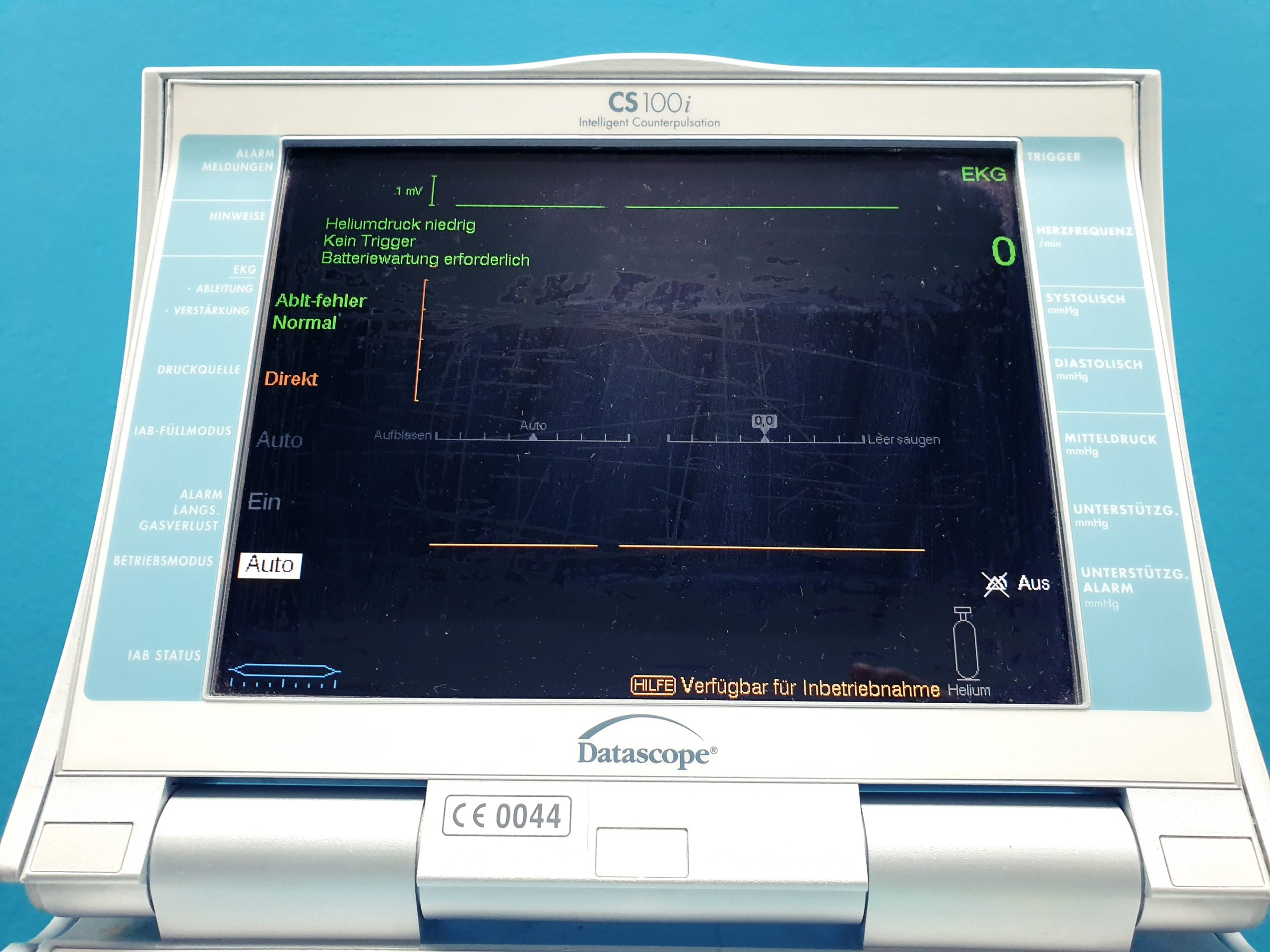 Maquet Datascope CS100 // CS 100 Ballonpumpe – MTC Hamburg - Gebrauchte ...