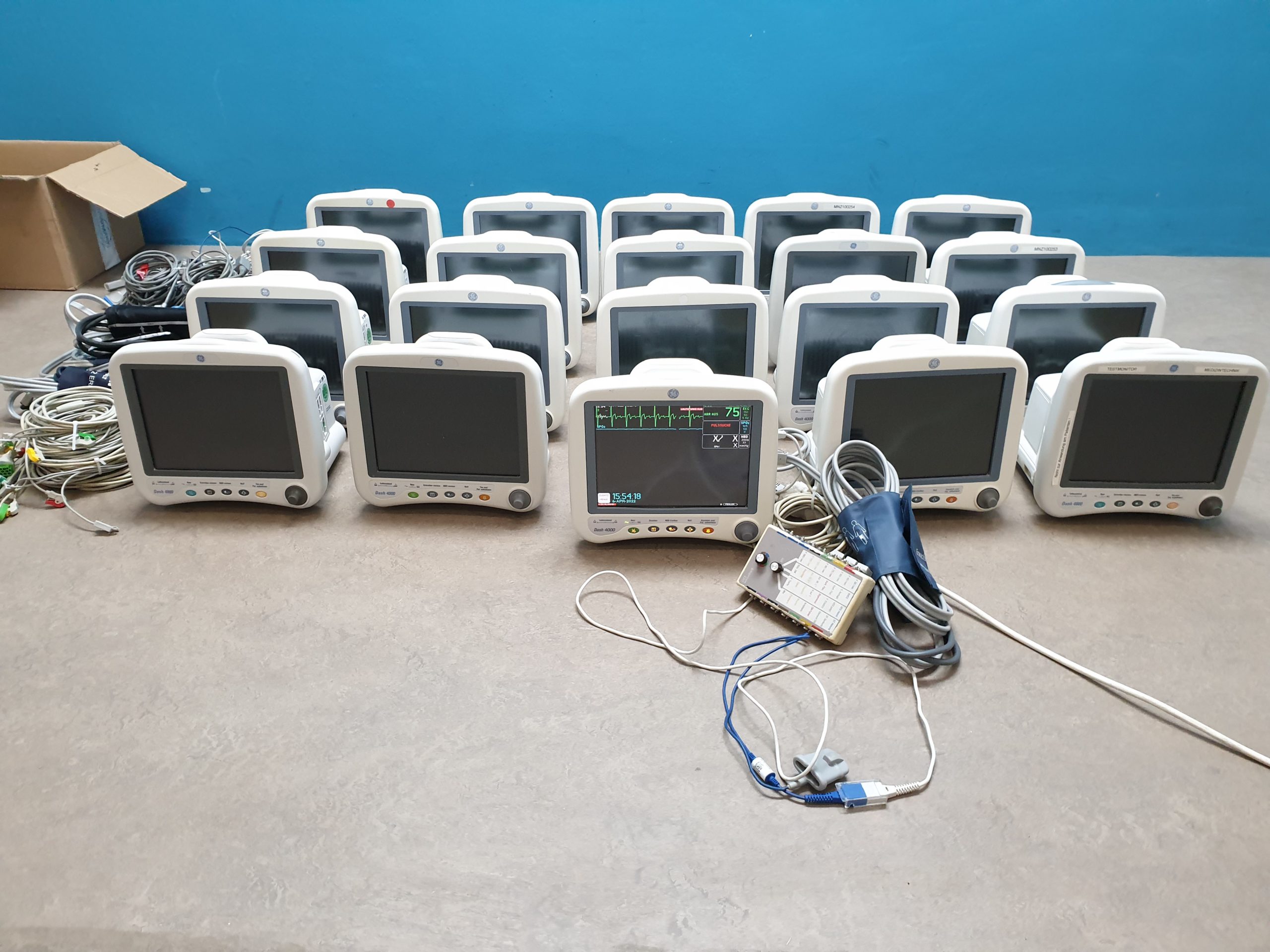 GE Dash 4000 Patientenüberwachungsmonitor // Überwachungsmonitor mit ...