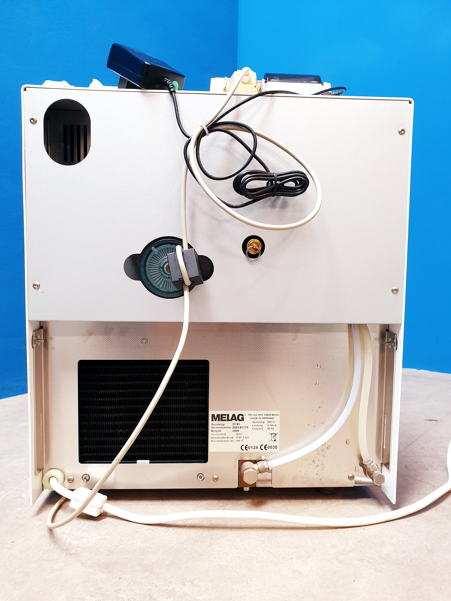 Melag Vacuklav 23B+ // 23 B+ mit Melag Printer – MTC Hamburg ...