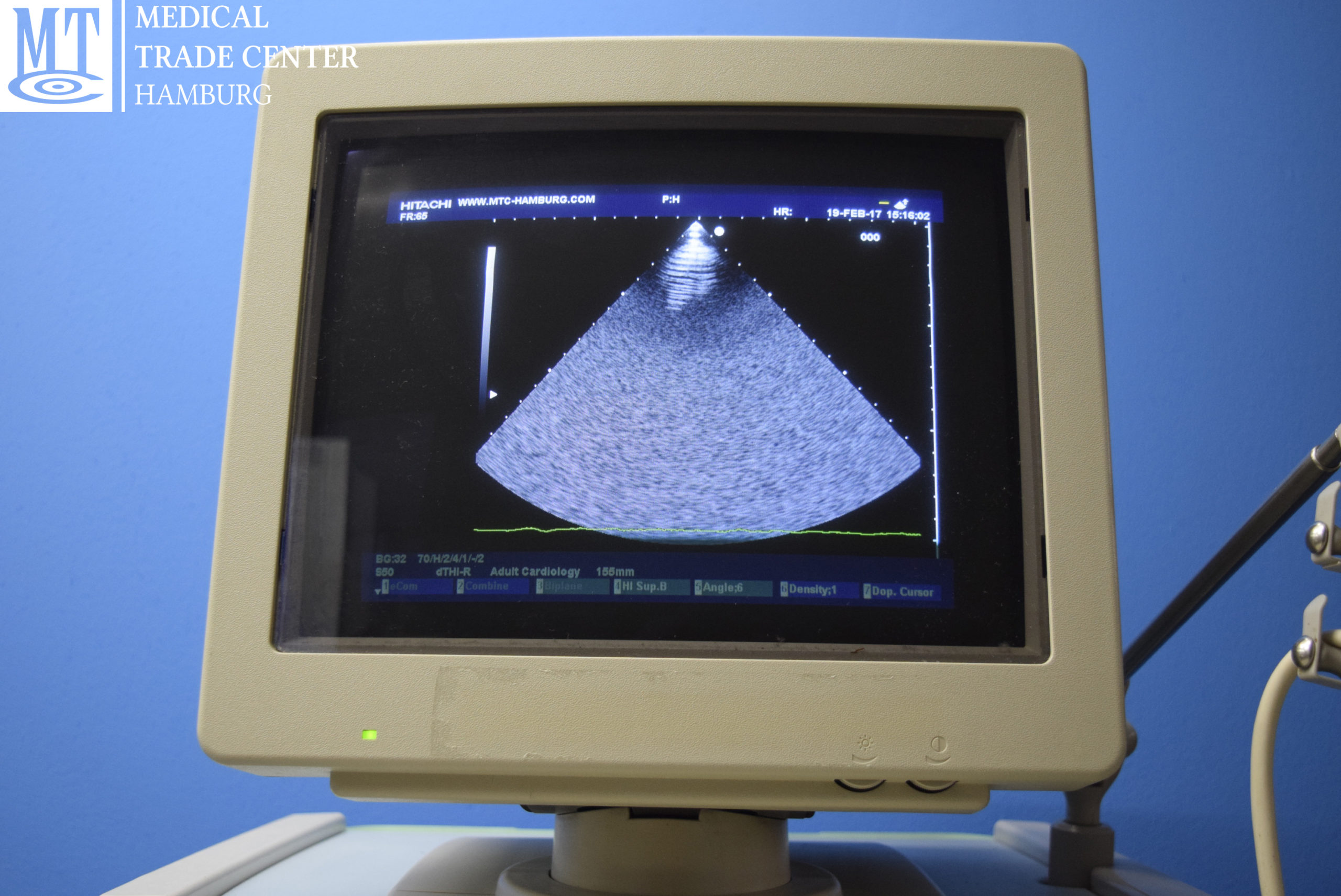 Hitachi EUP-S50 Phased Array 4.0 - 2.0 MHz Kardio – MTC Hamburg ...