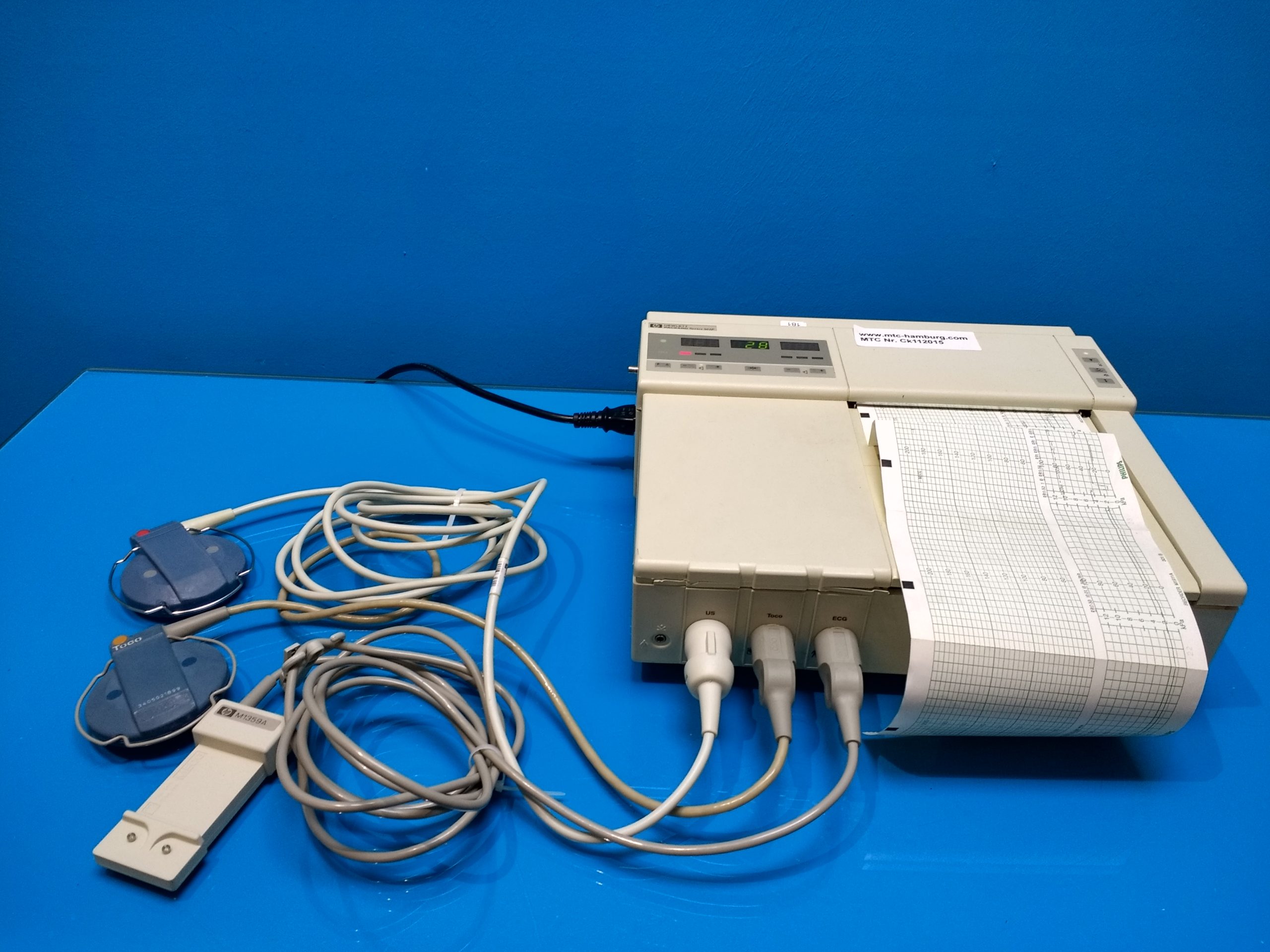 Hewlett Packard HP Series 50IP // 50 IP A CTG Fetal Monitor – MTC ...