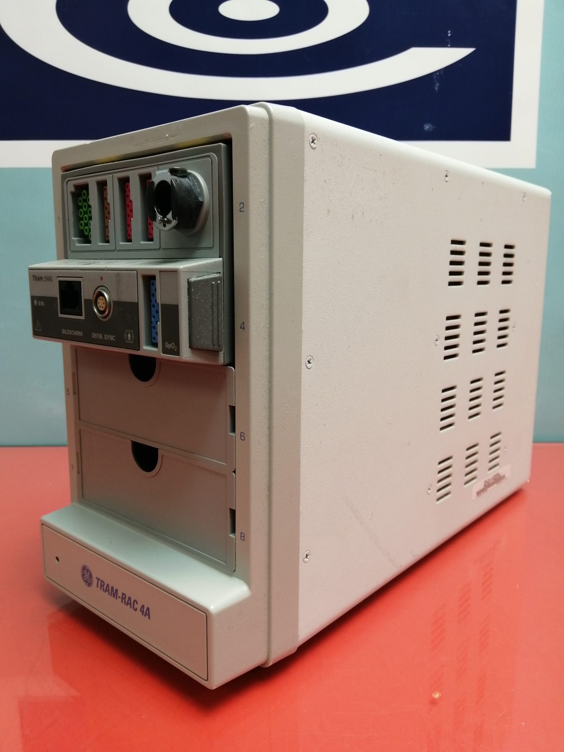 GE Tram-RAC 4a Modul Rack + Tram 250SL EKG SpO2 Temp BD BD , ... – MTC ...