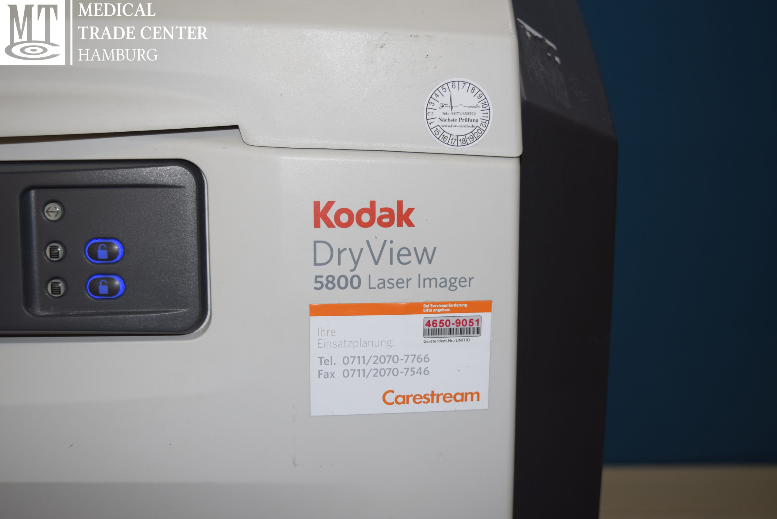 KODAK DRYVIEW 5800 Laser Imager System – MTC Hamburg - Gebrauchte ...