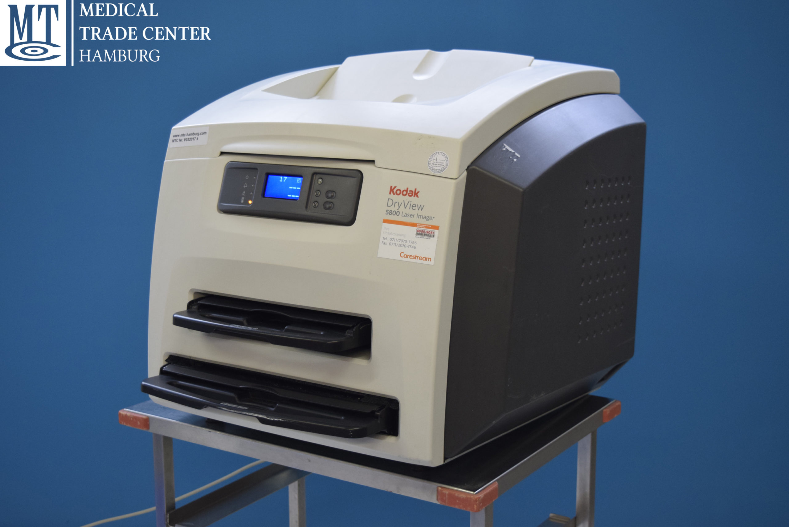 KODAK DRYVIEW 5800 Laser Imager System – MTC Hamburg - Gebrauchte ...