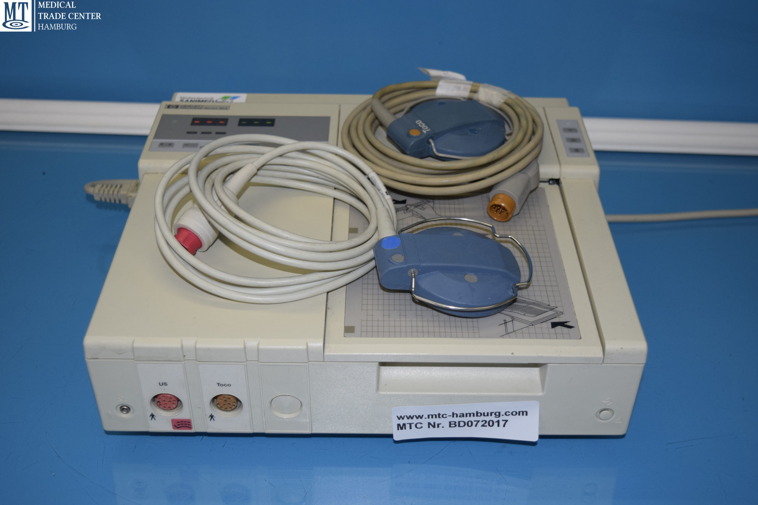 Hewlett Packard HP Series 50 A CTG Fetal Monitor – MTC Hamburg ...