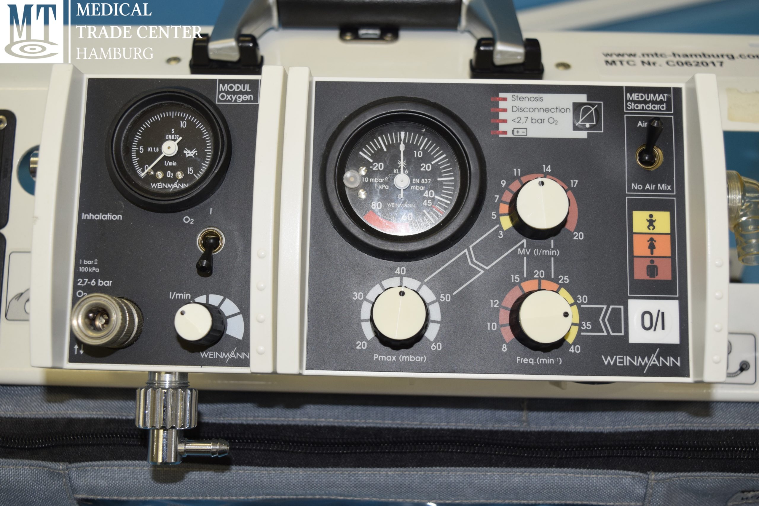 Weinmann Medumat Standard LIFE BASE Mini II Notfallbeatmung – MTC ...